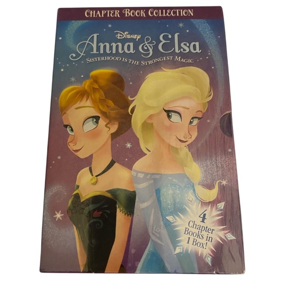 Disney | Other | Disney Anna Elsa Chapter Book Collection 4 Book Set ...